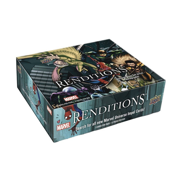 Marvel Renditions Spider-Man Hobby Box (Upper Deck 2024) – Montasy ...